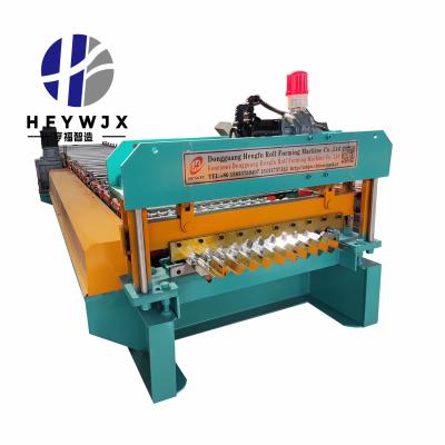 China Industrial Intelligent Corrugated Sheet Roll Forming Machine 350H Steel Frame for sale