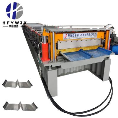 China High Precision Automatic 820 Standing Seam Roll Former CNC Intelligent Operating System And 20 Sets for sale