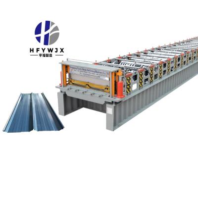 China Stable 820 Standing Seam Roll Former 400H Steel Frame CNC Intelligent Control for sale