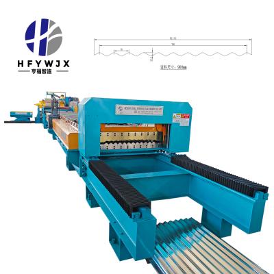 China Easy Maintenance Metal Sheet Shearing Machine Electric Transmission 60M/Min for sale