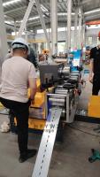China Photovoltaic Bracket Roll Forming Machine 24 Rollers PLC Control 80mm Shaft for sale