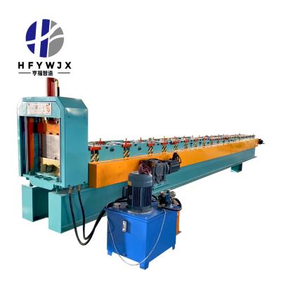 China PLC Control Hydraulic Pressure Rainwater Downpipe Forming Machine with 16 Forming Stations for sale