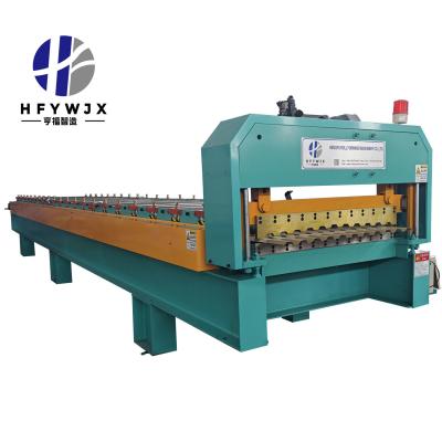 China C21 Metal Trapezoidal Standing Seam Roll Former Machine With PLC Control System And 40M/Min Forming Speed for sale
