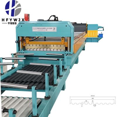 China C21 Roof Sheet Rolling Machine 0-40M/Min Speed 23 Row Molding And PLC Control for sale
