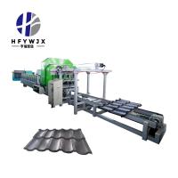 China 1250mm Width Glazed Tile Roll Forming Machine 1110 Model 11kW Servo Motor for sale
