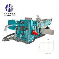 China Automatic Downspout Roll Forming Machine 24 Roll Sets PLC Control for Square Round Rainwater Pipes for sale
