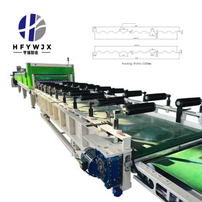 China C8 C21 Dual Layer Steel Roof Roll Forming Machine For Dual Profile Metal Roofing Sheets for sale