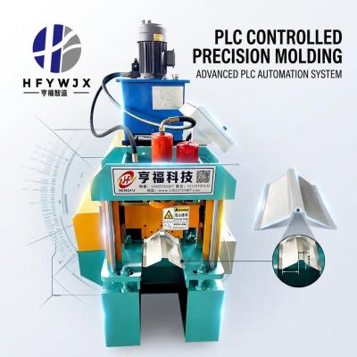 China PLC Controlled 16-Row Molding Ridge Cap Forming Machine with Electric Chain Drive for Metal Roof Tiles for sale