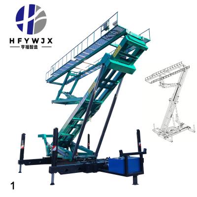 China Heavy Duty High Altitude Lifting Platform 18.5m Lifting Heigh for Safe Aerial Work for sale