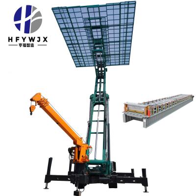 China Aerial Lift With 18.5m 8t Capacity High Altitude Lifting Platform For Roll Forming Machines for sale