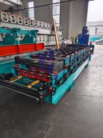 China Double Layer 840 900 Roof Panel Roll Forming Machine PLC Control 7.5KW for sale
