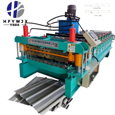 China Hydraulic Shearing Double Layer Roll Forming Machine With PLC Control System for sale