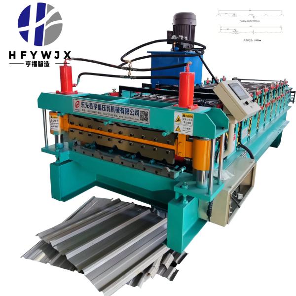 Quality Hydraulic Shearing Double Layer Roll Forming Machine With PLC Control System for sale