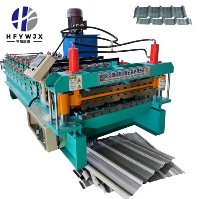 China 300H Steel Frame Double Layer Roll Forming Machine for 840/900 Roof & Wall Panels for sale