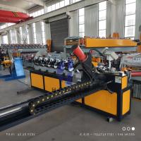 China PLC Control Flange Forming Machine Fully Automatic 200-1600mm for HVAC Duct Systems for sale
