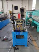China High Speed Roller Shutter Door Roll Forming Machine 15 Stations PLC Control 16mm Frame for sale