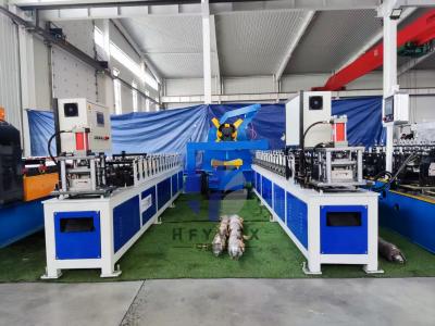 China 4kw Automatic Color Steel Rolling Shutter Forming Machine PLC Control System for sale
