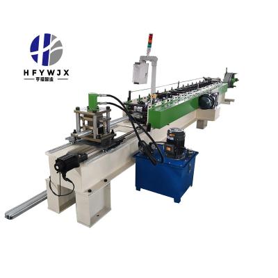 China High Speed Fence Roll Forming Machine With 14 Forming Stations And PLC Control System For Metal Palisade for sale