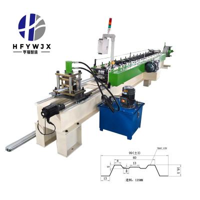 China 0.35mm-0.5mm Thickness Fence Roll Forming Machine With 25 M/Min Rolling Speed 12 KW for sale