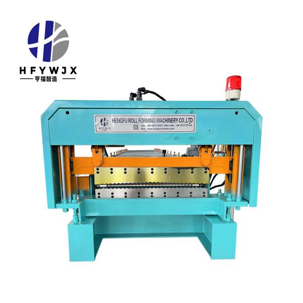 Quality Automatic Corrugated Roof Sheet Machine with 40m/min Max Speed, PLC Touch Screen Control, and ±1mm Precision for Metal Roofing Panels for sale