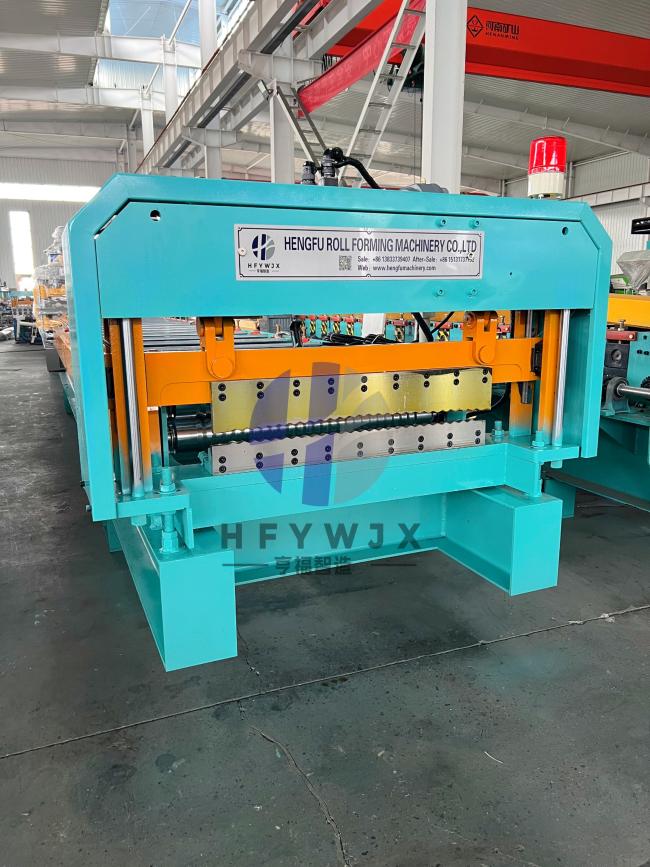 Modern mini corrugated roofing sheet making machine production line