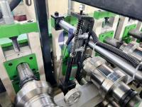 China High Performance Fence Roll Forming Machine with Non-stop Flying Shear Cutting, 16 Rows Rollers, and Automatic Stacking for sale