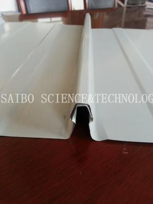 China Chain Drive Roofing Roll Forming Machine With 5T Manual Decoiler for sale