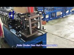 high speed 15-16m/min roller shutter roll forming machine plc control system