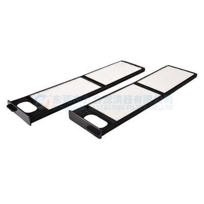 Cina 495*125*29.5mm Filtro quadrato per sistema di condizionamento dell'aria di escavatore OE 51186-41970 YN50W01014P1 in vendita
