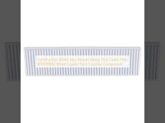 Construction Works Non Woven Heavy Duty Cabin Filter 803589892 Wheel Loader Parts Essential Component
