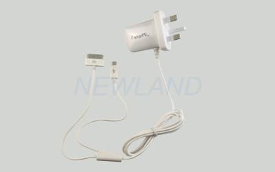 Cina caricatore di viaggio del telefono cellulare di 5v 1.2a, caricatore astuto di potere del telefono cellulare per il viaggio in vendita
