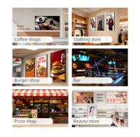 China 500CD/M2 Brightness Elevator Wayfinding Ceiling-Mounted LCD Digital Signage for sale