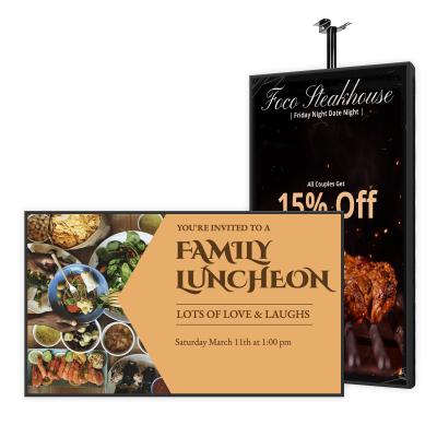 China LCD Digital Signage Screen Smart Wall Mount Display for Building for sale