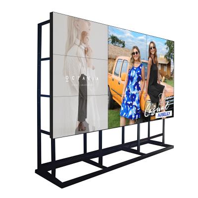 China 55inch 1.8mm TCL Panel LCD Video Wall Narrow Bezel Splicing Screen for sale