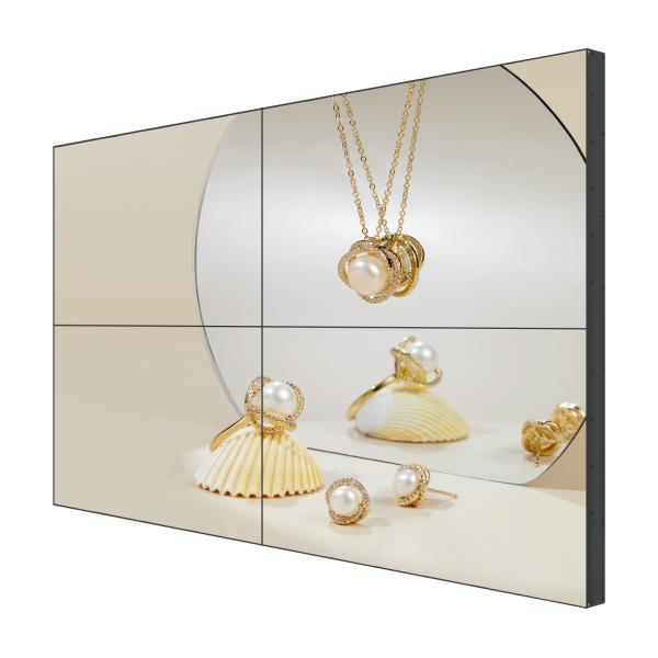 Quality Shopping Mall Video Wall LCD Splicing Screen 55 Inch 0.88mm Bezel for sale