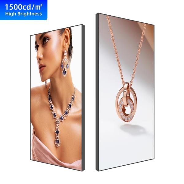 Quality High Brightness Digital Display Screen 1500cd/m2 for Jewelry Display for sale