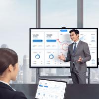 China Smart Interactive Flat Panel All In One Touch Whiteboard For Real 55 inch for sale