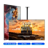 Quality DLED Backlight Digital Advertising Display Screen Indoor Digital Signage 55" 65" for sale