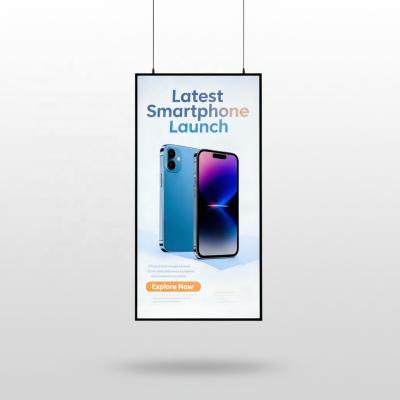 China Hanging Mount Storefront Digital Signage Screens - Window Facing Digital Signage for sale
