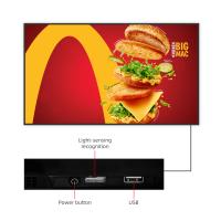 China 500CD/M2 Brightness Elevator Wayfinding Ceiling-Mounted LCD Digital Signage for sale