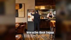 Smart Kiosk Interactive Digital Signage 43 Inch