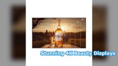 55 Inch 4K Digital Signage For Beauty Stores