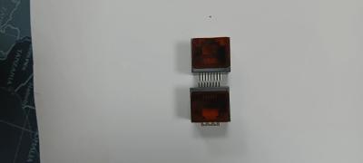 中国 単一の左舷保護されたSMT RJ45コネクターRの/A 50 U」金張りの接触ターミナル 販売のため