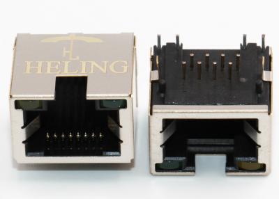 中国 LANアダプターのための単一の港RJ45 CAT5 E CAT6の側面の記入項目1000V RMS 60Hz 販売のため