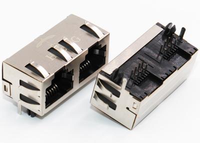 China 1x2 Ports RJ45 Network Socket Ethernet Connectivity For Unmanaged Switches for sale
