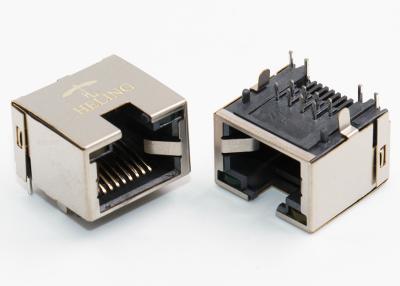 Cina Singolo supporto ad angolo retto del PWB dell'adattatore del porto RJ45 con terminale di doratura di 50 U» in vendita