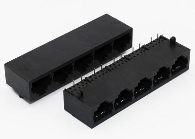 China RoHS volgzame RJ45 Vrouwelijke Schakelaar MJ5904-B015-BRN1 Te koop