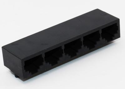 China RoHS volgzame RJ45 Vrouwelijke Schakelaar MJ5904-B015-BRN1 Te koop