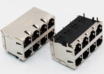 China Vrouwelijke Contactdoos Tab Up van de RoHS de Volgzame Rechte hoek Rj45 Te koop