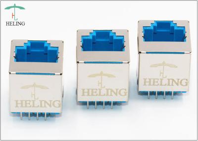 Cina 8P8C grado 21 Jack modulare RJ45 di verticale 180 180 gradi in vendita